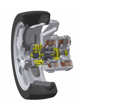 First Transmission-Equipped Wheel Hub Motor - Professional Motor Mechanic