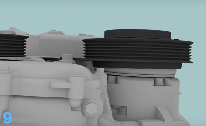 How to check V-belt pulley alignment - Professional Motor Mechanic