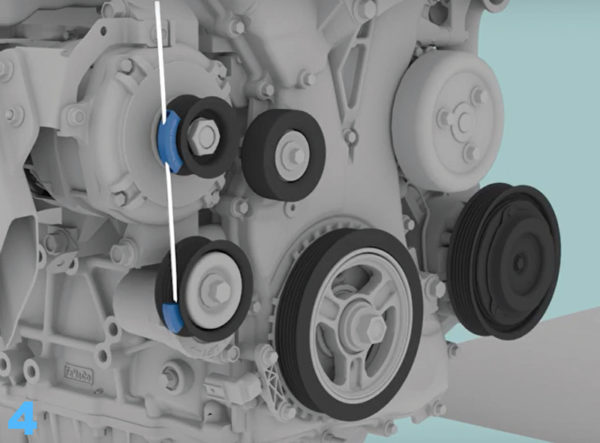 How to check V-belt pulley alignment - Professional Motor Mechanic