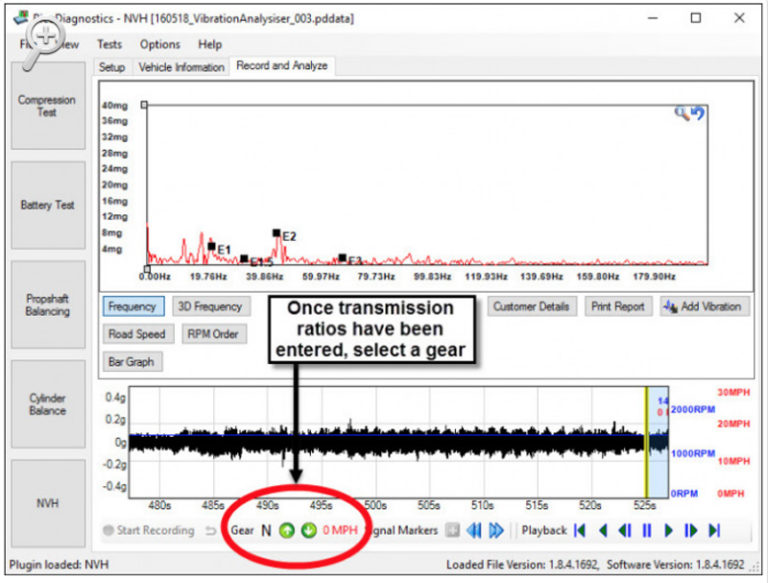 Lexus diagnoses using a 4-channel Pico NVH kit - Professional Motor ...