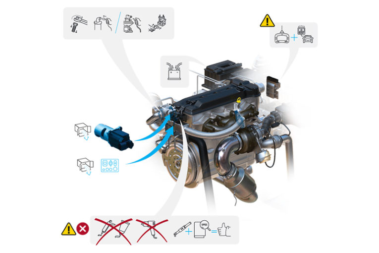 Replacing a faulty EGR Valve - Professional Motor Mechanic