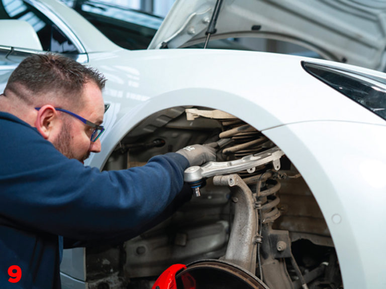 How to install a Tesla control arm - Professional Motor Mechanic