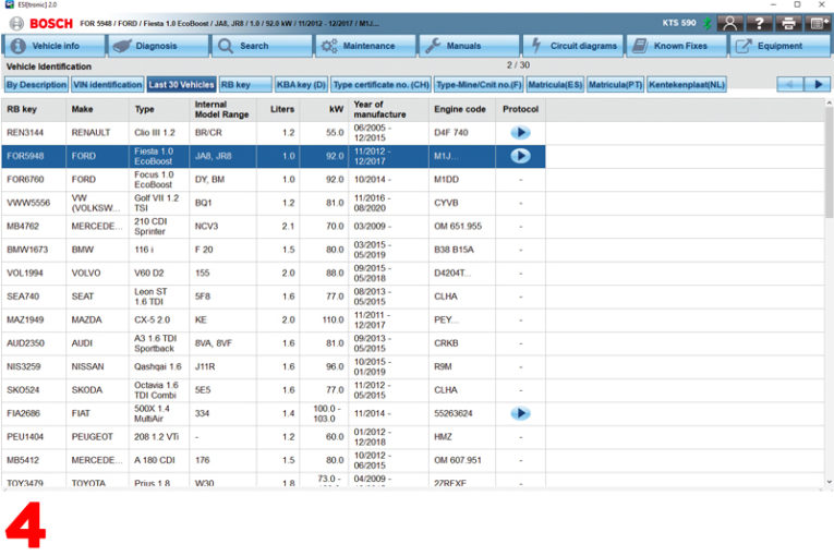 Bosch's guide to using its ESI[tronic] 2.0 software - Professional Motor Mechanic