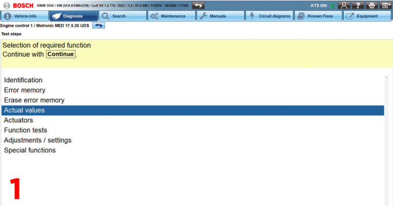 What do the ‘actual values’ of a system offer? - Professional Motor ...